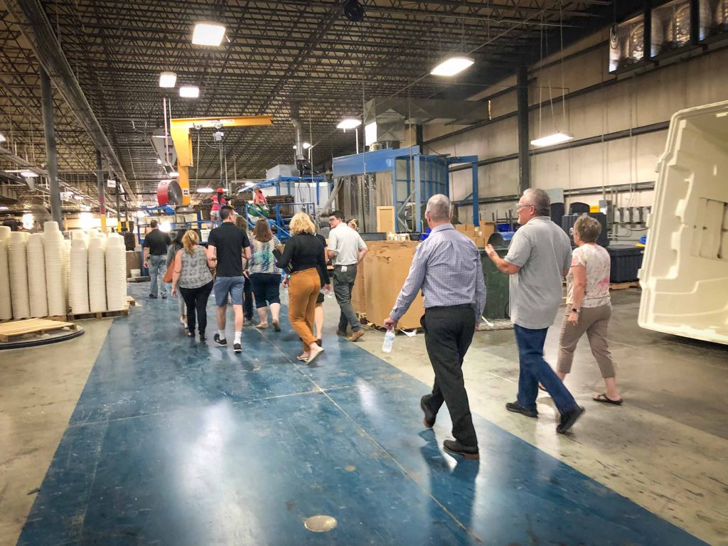 NEDA Conference Plant Tour - AP Custom Rotomolding