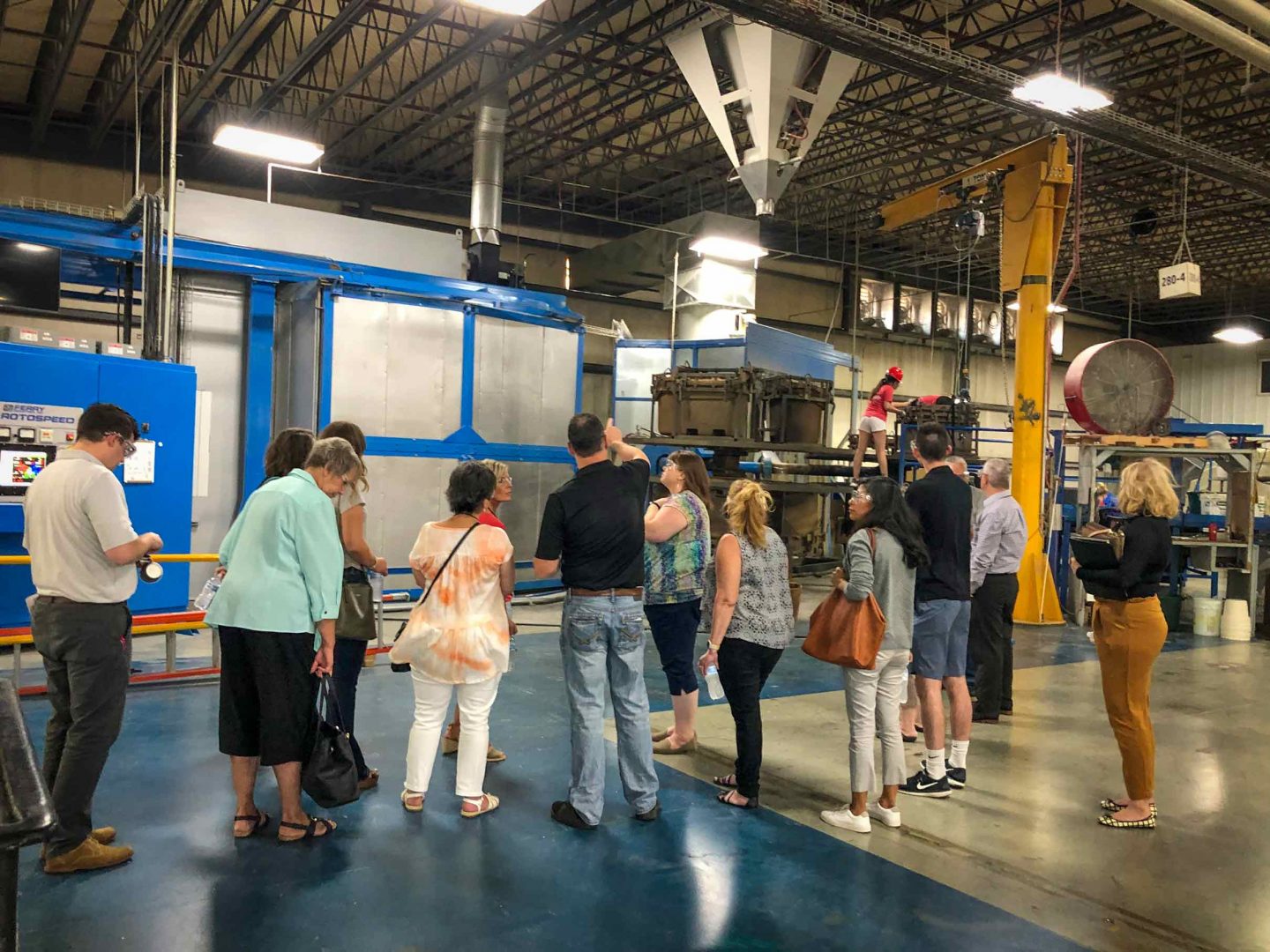 NEDA Conference Plant Tour - AP Custom Rotomolding